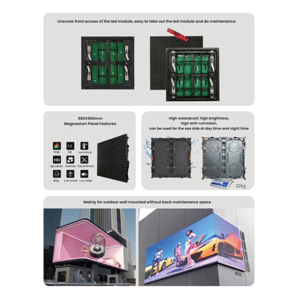 Outdoor LED Panels - artistic.qa