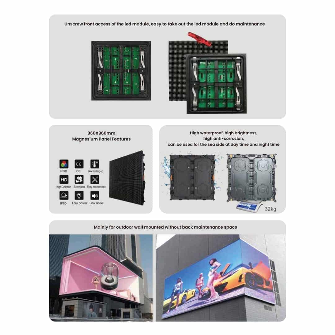 Outdoor LED Panels - artistic.qa